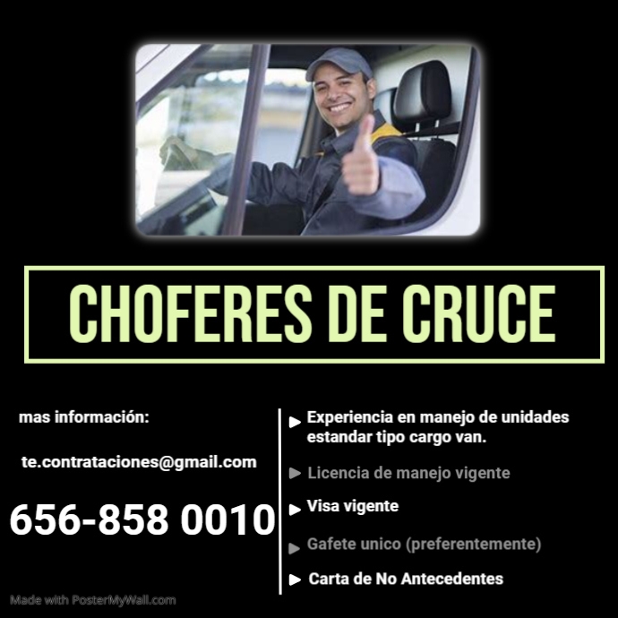 Copia de Truck Driver Needed | PosterMyWall