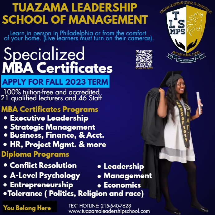 MBA Program | PosterMyWall