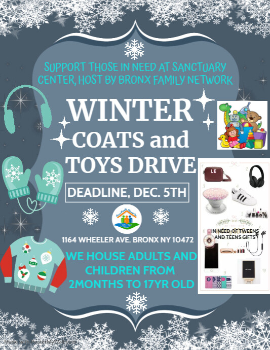 WINTER COAT DRIVE | PosterMyWall