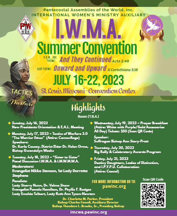 small HIGHLIGHTS IWMA 2023 SUMMER CONVENTION (2) | PosterMyWall