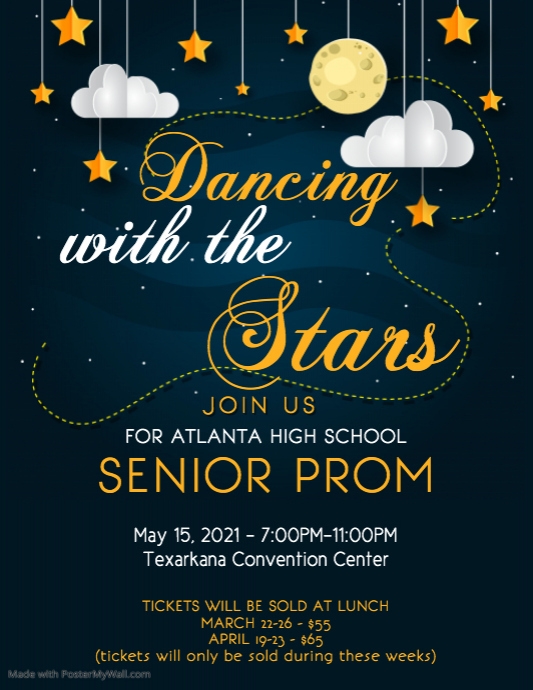 Dancing With The Stars AHS Prom | PosterMyWall