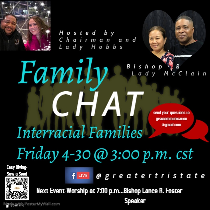 Copy of Family Chat | PosterMyWall
