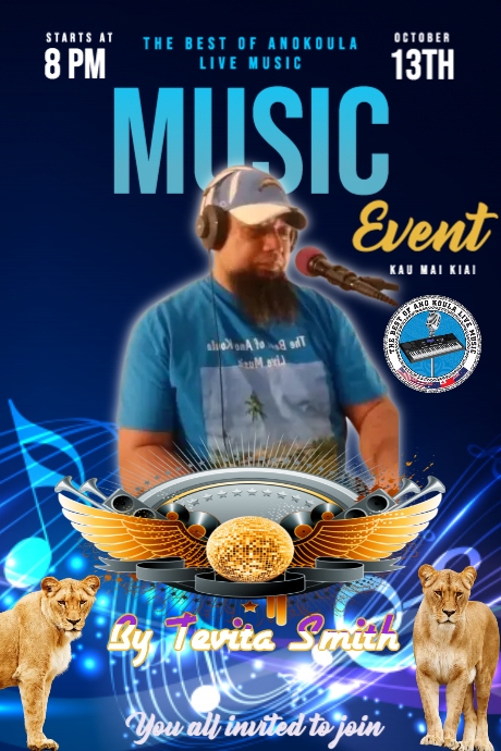 Copy of Music Flyer Template | PosterMyWall