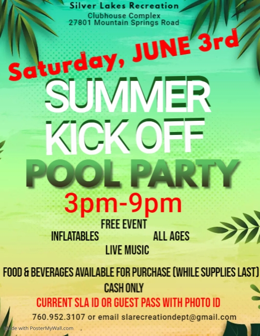 Summer Kick OFF | PosterMyWall