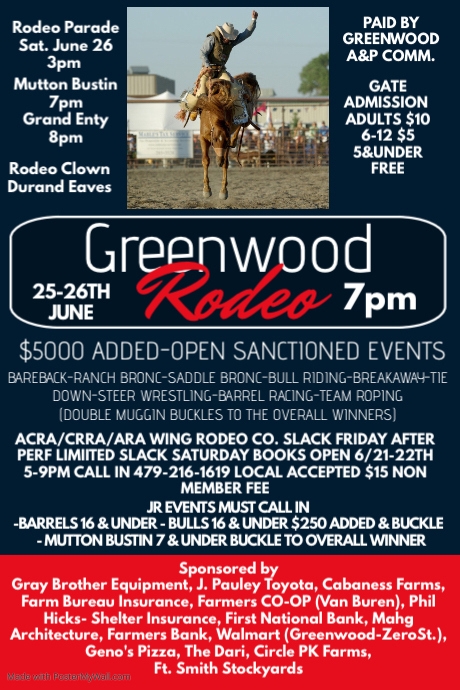 Copy of Rodeo Competition Poster | PosterMyWall