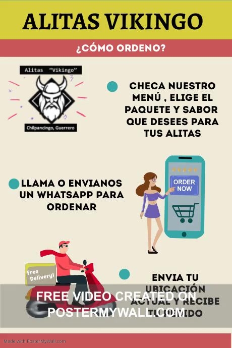 Copia de Food Delivery Order Template | PosterMyWall