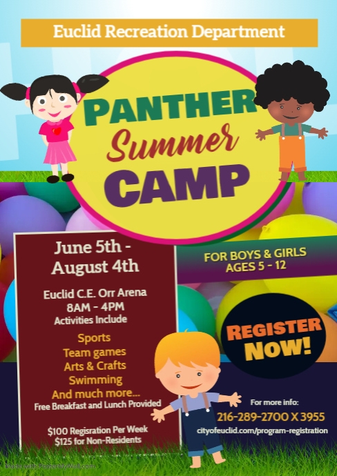 Panther Camp #1 | PosterMyWall