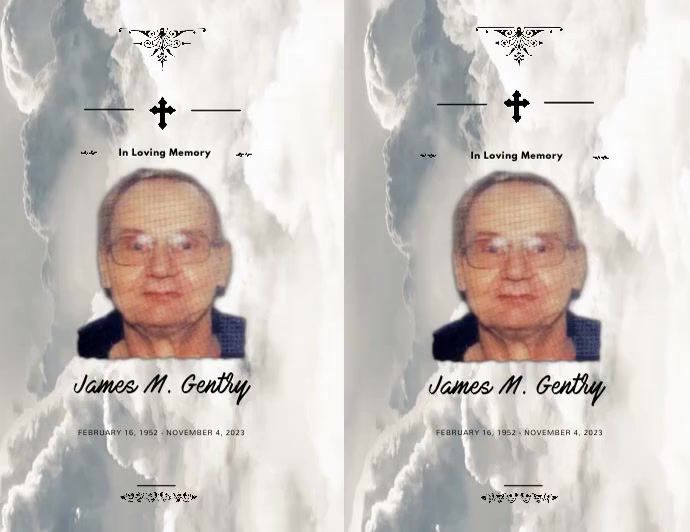 Copy of James Gentry front | PosterMyWall