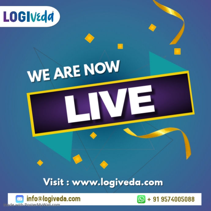 Logiveda Launching creative | PosterMyWall