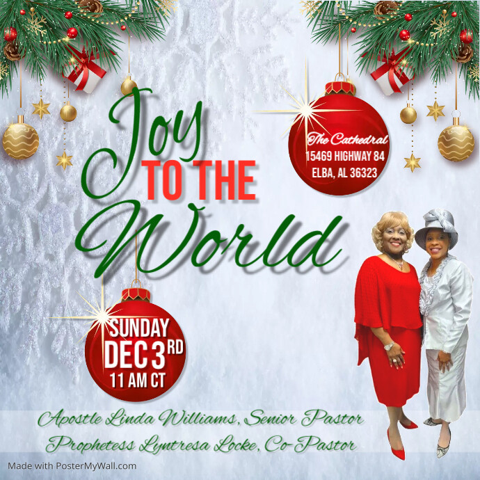 Christmas Church service | PosterMyWall