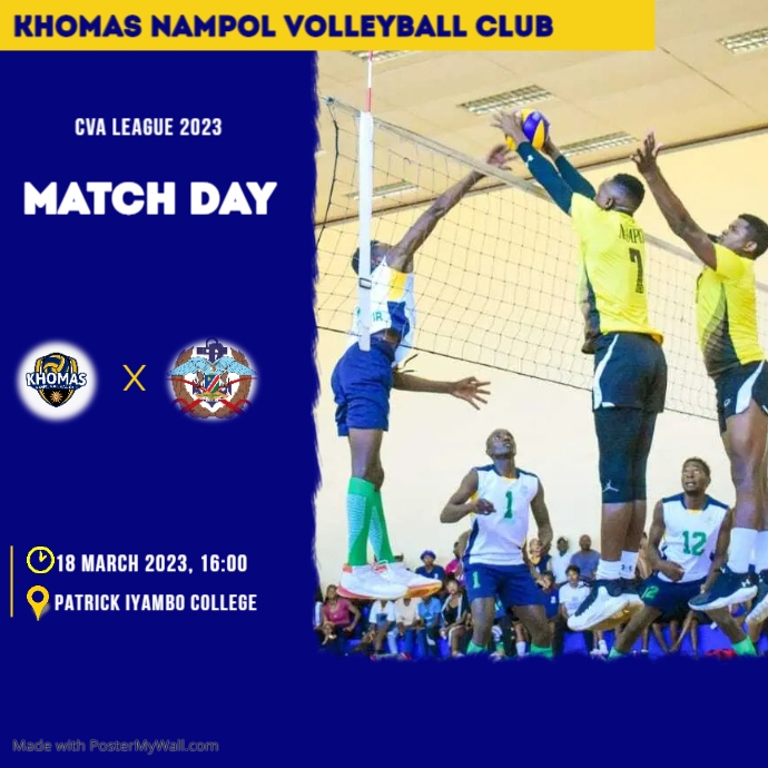 KNVC MATCH DAY | PosterMyWall