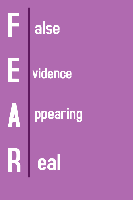 Fear Template | PosterMyWall