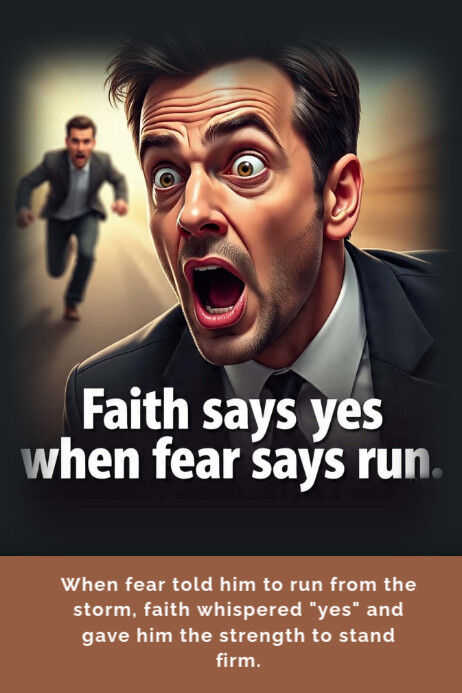 Fear Template | PosterMyWall