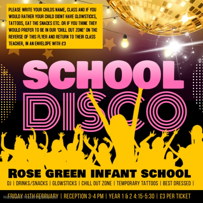 Copy of School Disco Poster | PosterMyWall