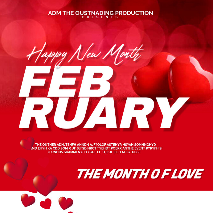 Copy of febraury | PosterMyWall