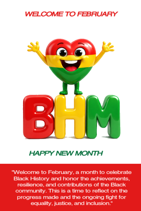 February, happy new month, Feb, happy new month February Template ...