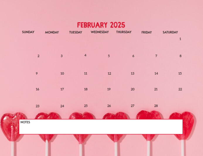 february 2025 template | PosterMyWall