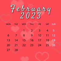 Hello February Post Template | PosterMyWall