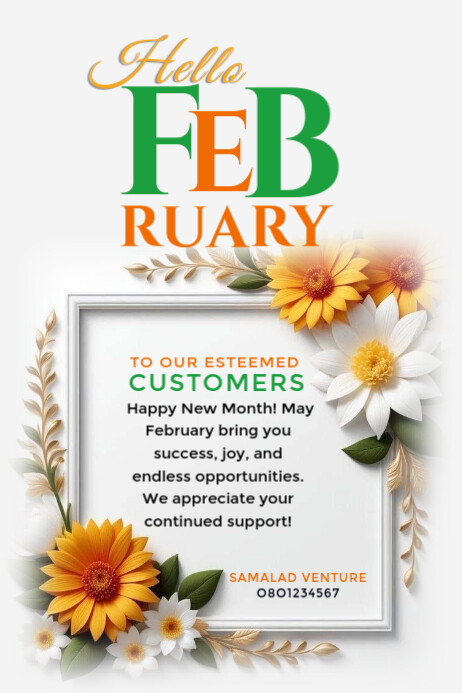 Copy of February | PosterMyWall