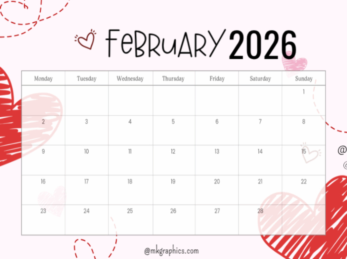 February Template | PosterMyWall