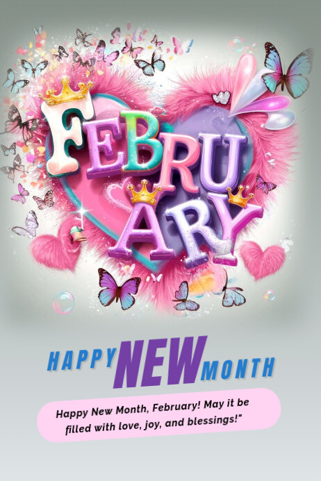 February Template | PosterMyWall