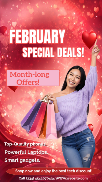 February discount Template | PosterMyWall