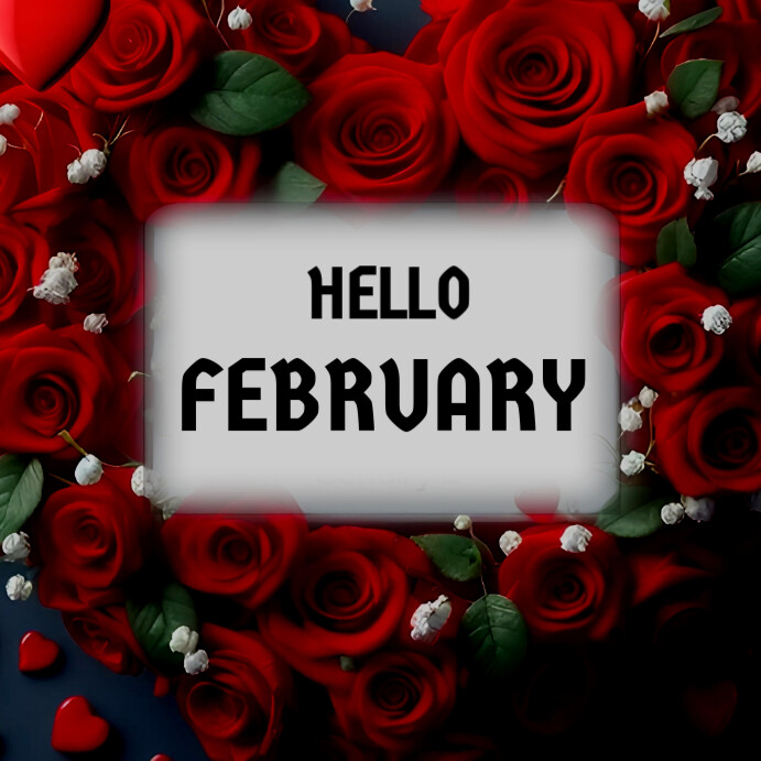 February greetings design Template | PosterMyWall