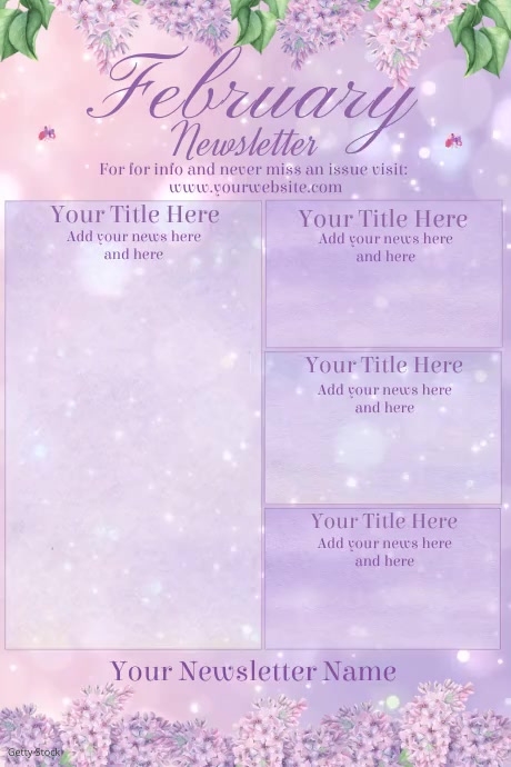 February Newsletter Video Animated Template | PosterMyWall