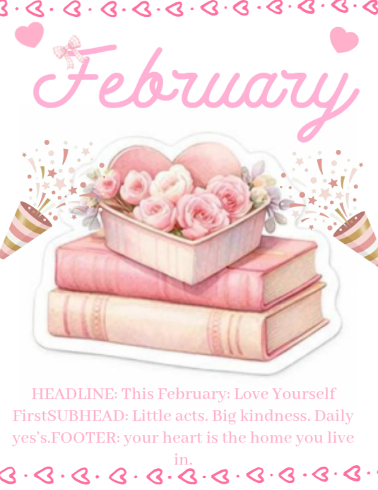 February poster design template | PosterMyWall