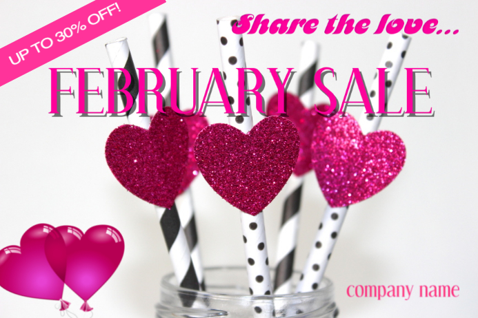February sale | PosterMyWall