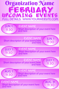 February Newsletter Template | PosterMyWall