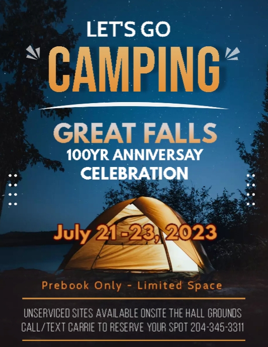 Camping Adventure Event | PosterMyWall