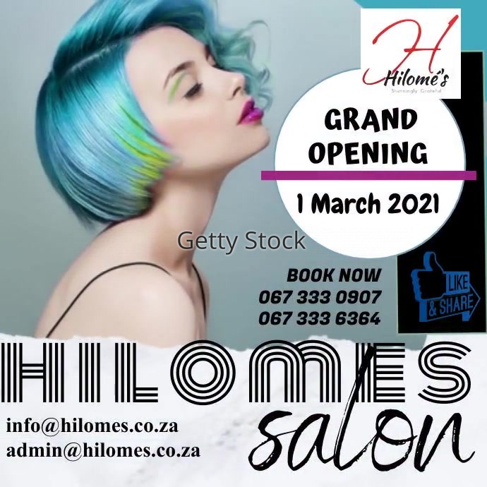 Copy of Copy of Modern Greenery Hair Salon Ad | PosterMyWall