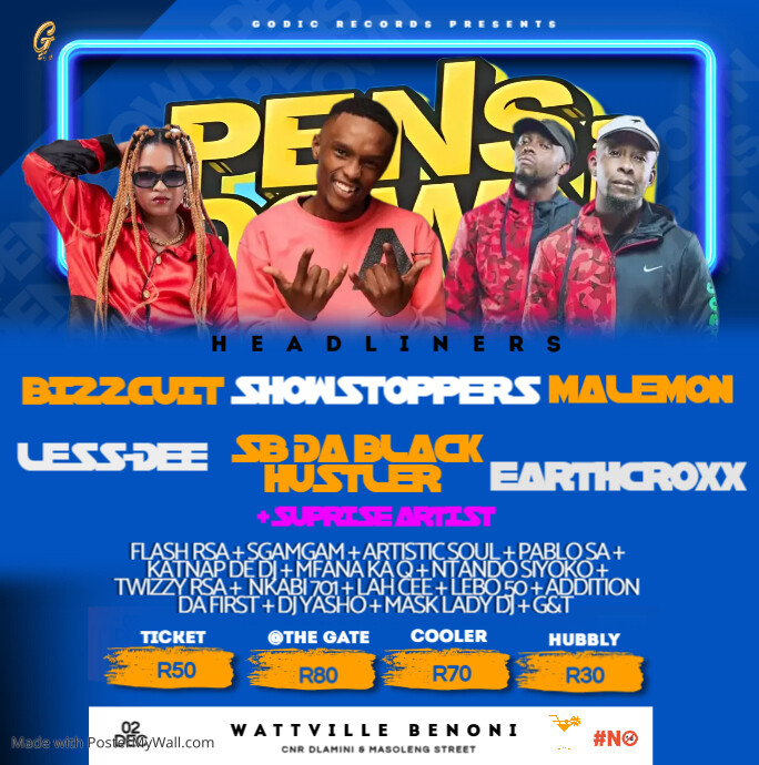 Copy of SUNDAY FUNDAY (MALEMON) (9) | PosterMyWall