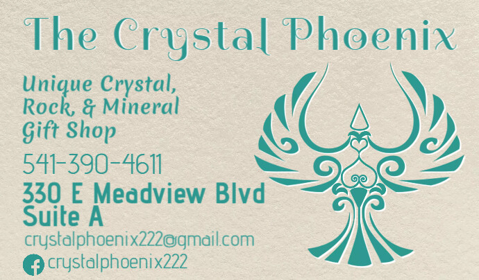 The Crystal Phoenix Business Card (1) | PosterMyWall