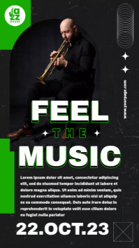 Feel The Music Template | PosterMyWall