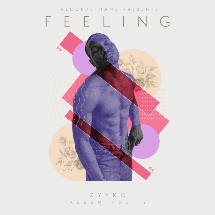 Copy of Feeling CD Album/Mixtape Cover Design | PosterMyWall