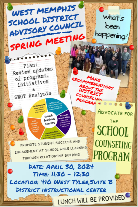 Copy of Bulletin Board Company Events Template | PosterMyWall