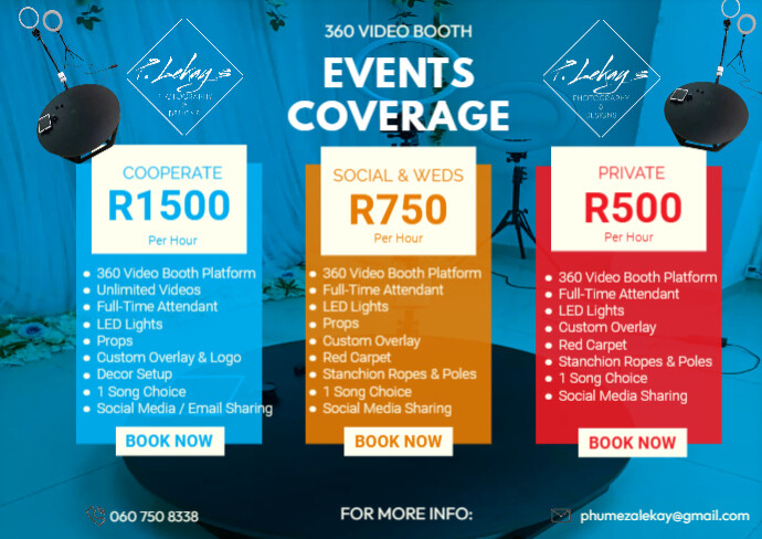 Copy of PHOTOGRAPHY & VIDEOGRAPHY PRICING GUIDE | PosterMyWall