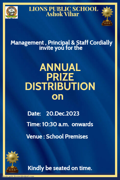 Annual Member Meeting Poster Template | PosterMyWall