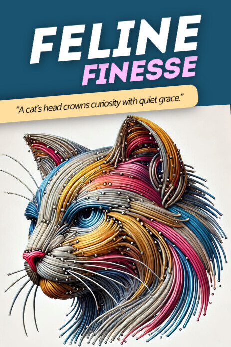 Feline finesse Template | PosterMyWall