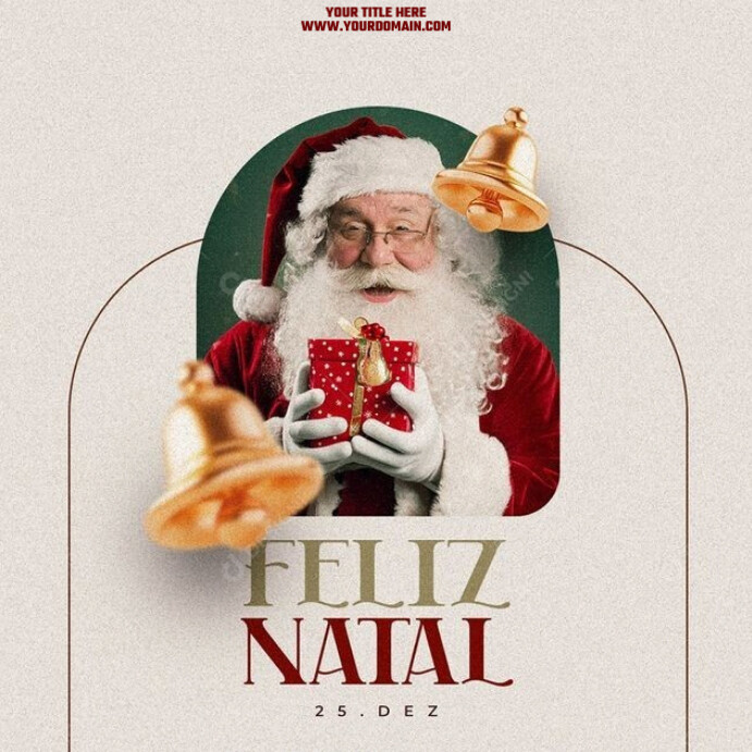 Feliz natal Template | PosterMyWall
