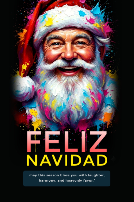 Feliz Navidad Template | PosterMyWall