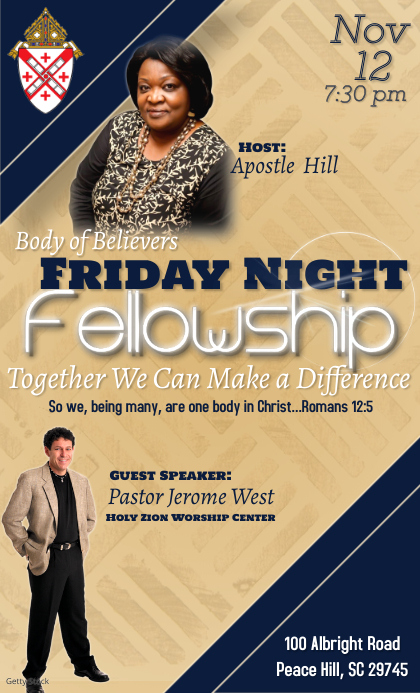 Fellowship Template | PosterMyWall