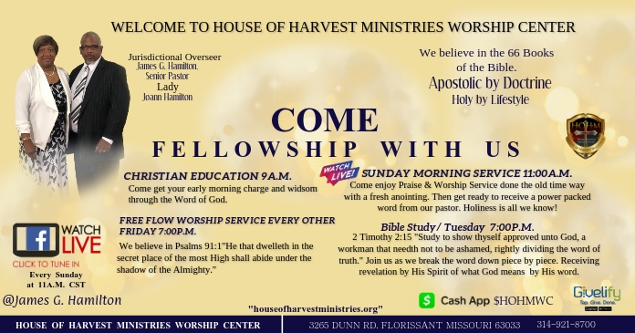 Copy of Fellowship | PosterMyWall