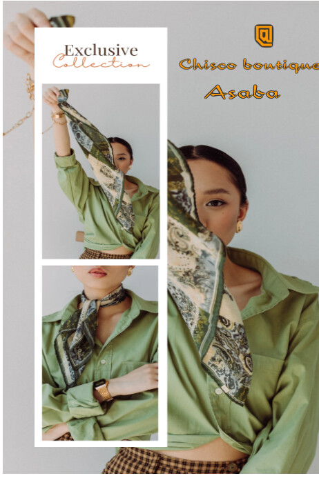 Female and male clothes collection Template | PosterMyWall