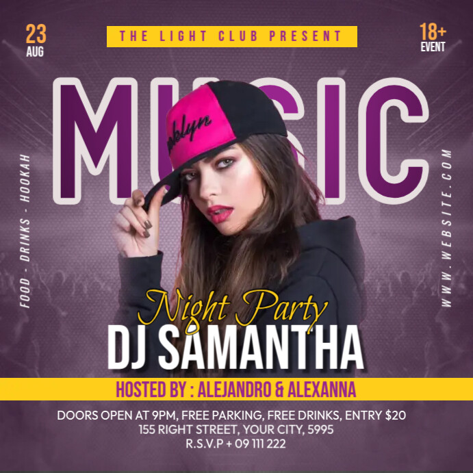 Copy of Female Rapper Ads | PosterMyWall