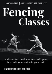 FENCING Template | PosterMyWall