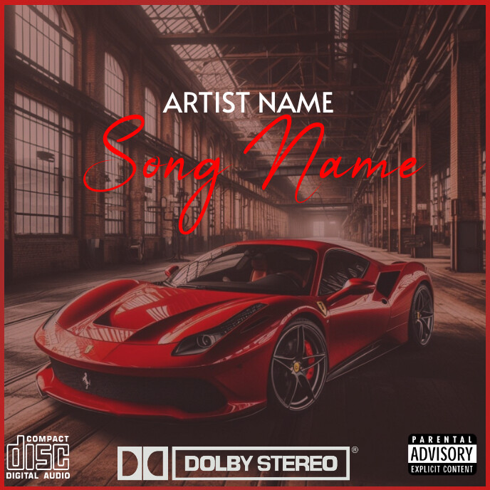 Ferrari cover Template | PosterMyWall