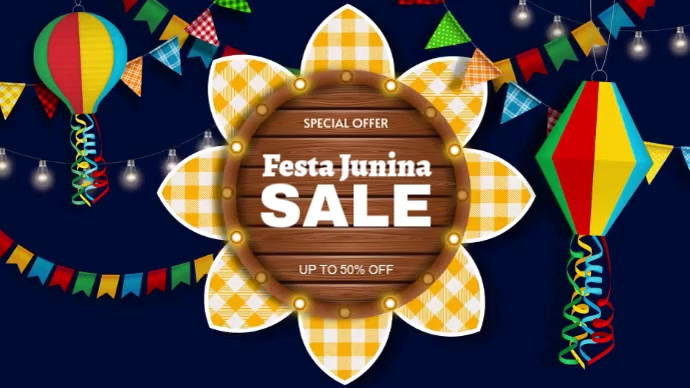 Festa Junina Sale Template | PosterMyWall